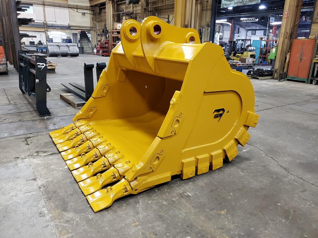 Excavator Extreme Duty Buckets Gem Attachments